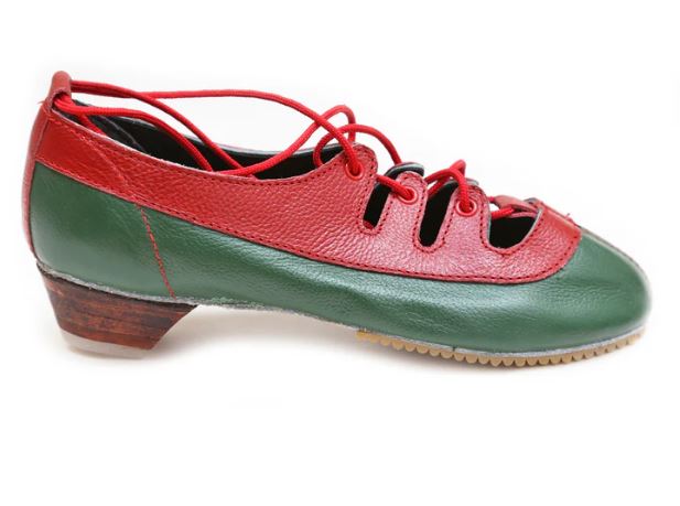 Two Tone Ball Bearing Jig Shoe UK 12.5 - 5.5 / US 1 - 7 – Highland In Style